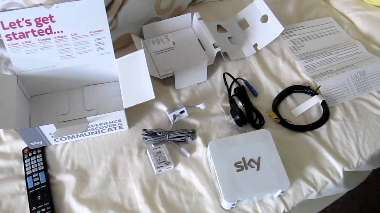 Unboxing New Sky Hub SR101 Wifi N Router - YouTube