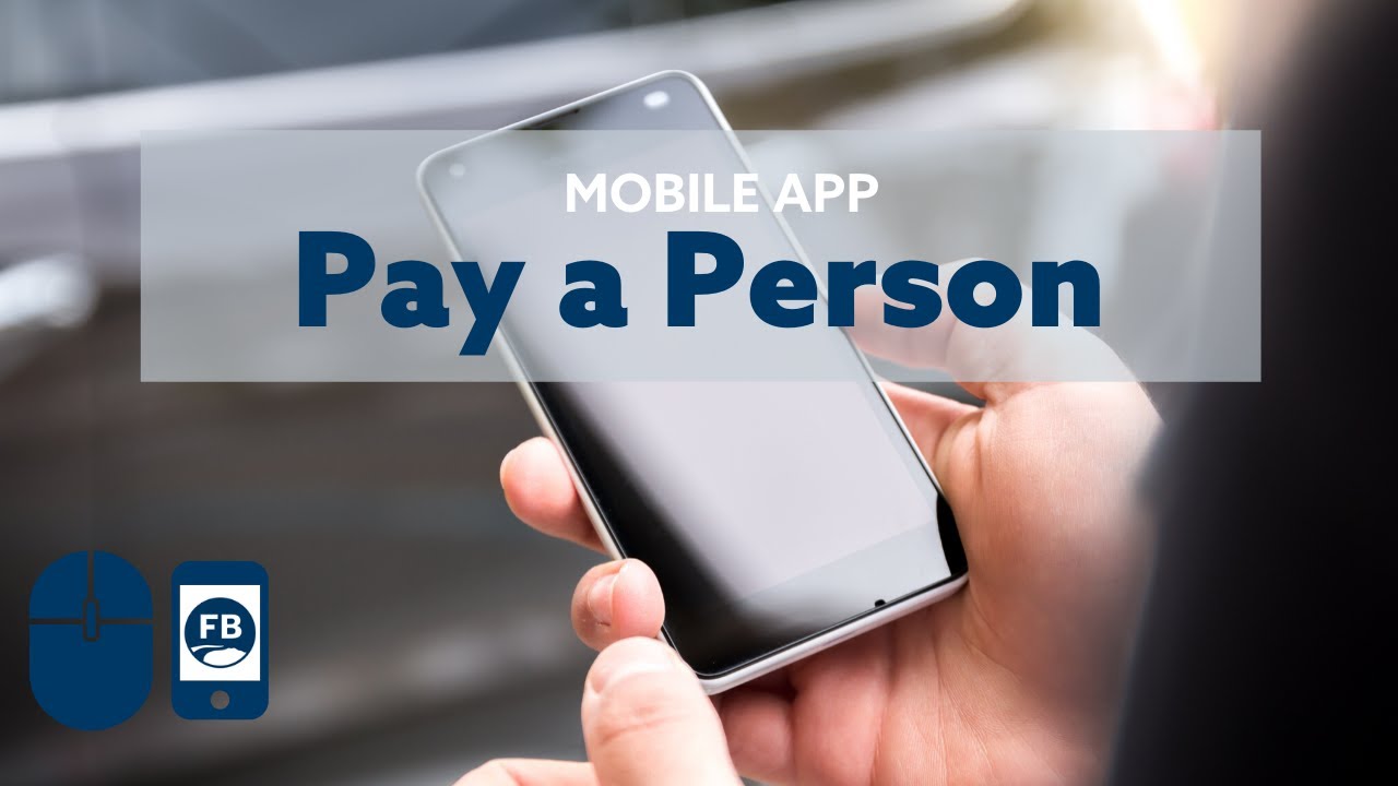 Person to Person payments in our mobile app - YouTube