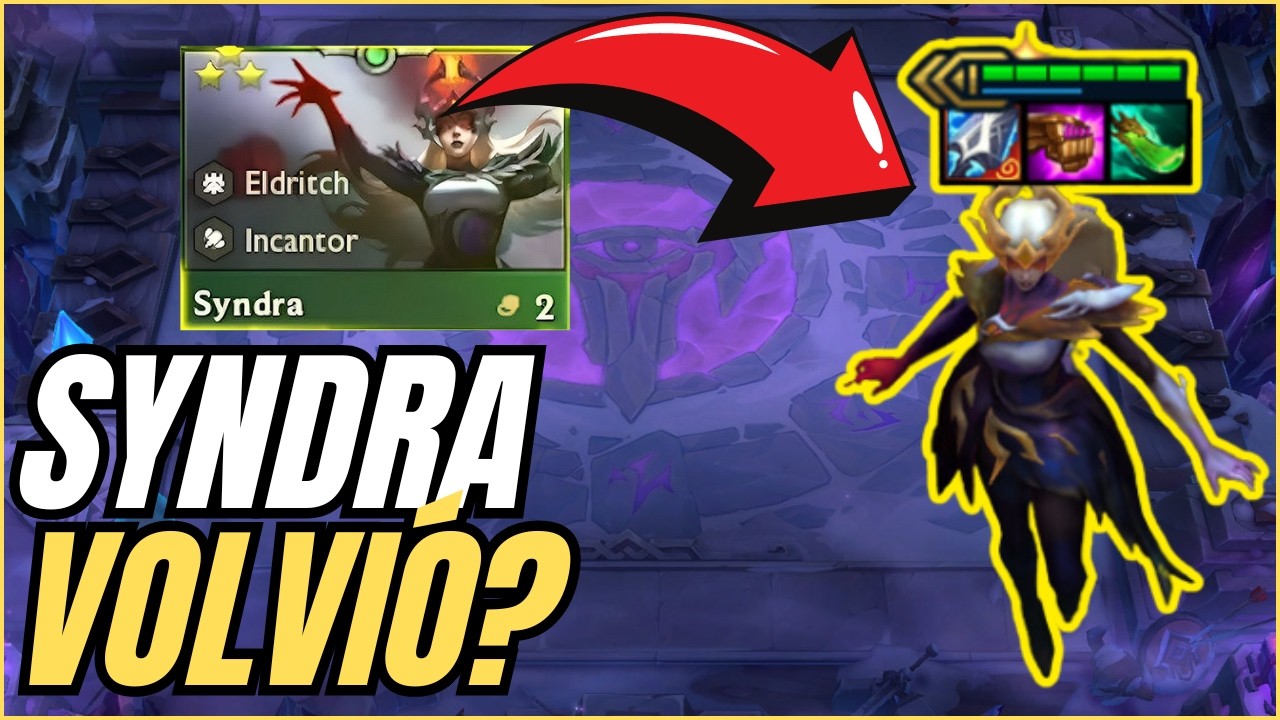 ¿SYNDRA JUGABLE de NUEVO? en TFT Set 12 - YouTube