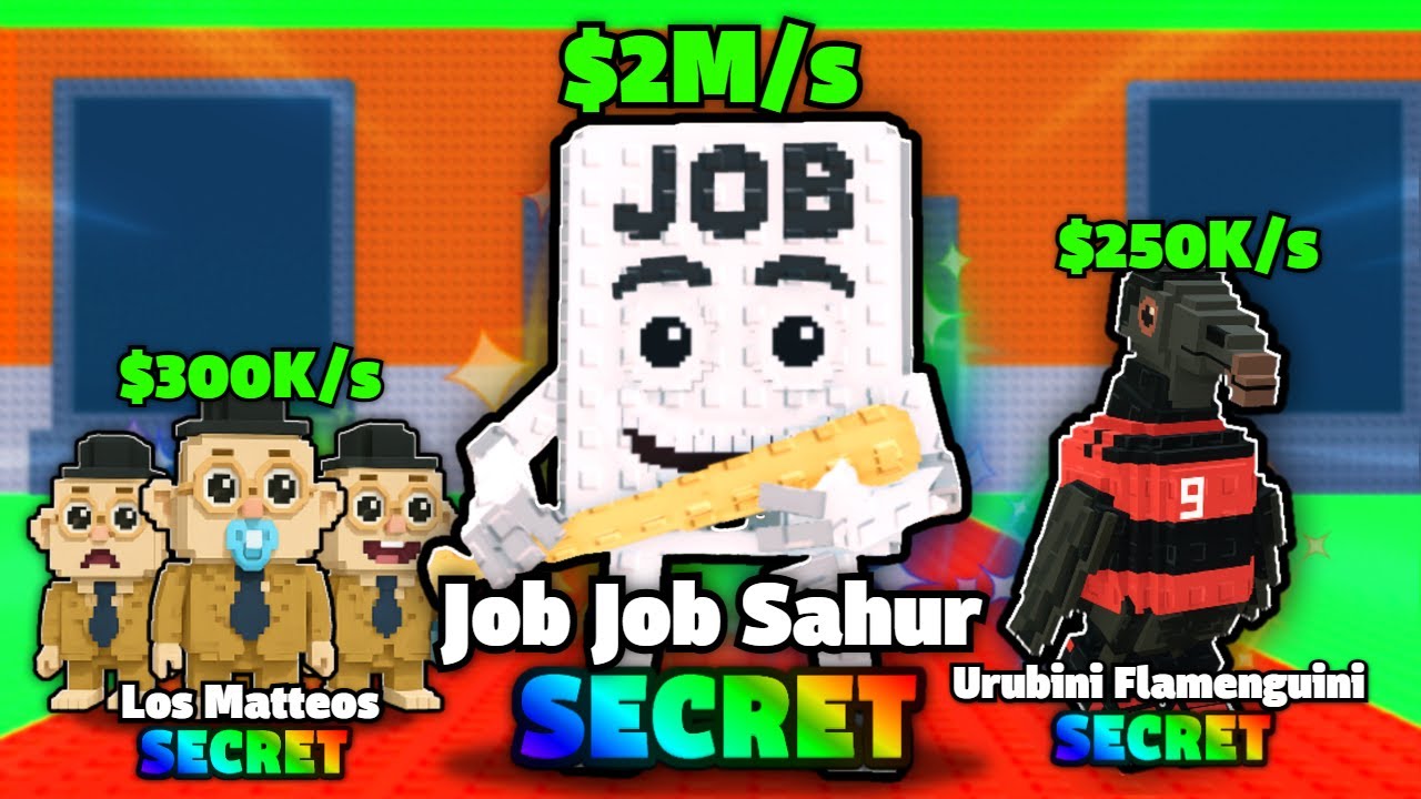I Unlocked EVERY NEW SECRET BRAINROT in Steal A Brainrot! - YouTube