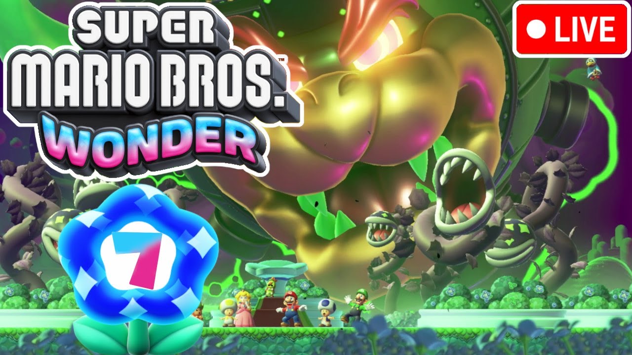 🔴 LIVE SUPER MARIO BROS. WONDER #7: DAS GROSSE FINALE! - YouTube
