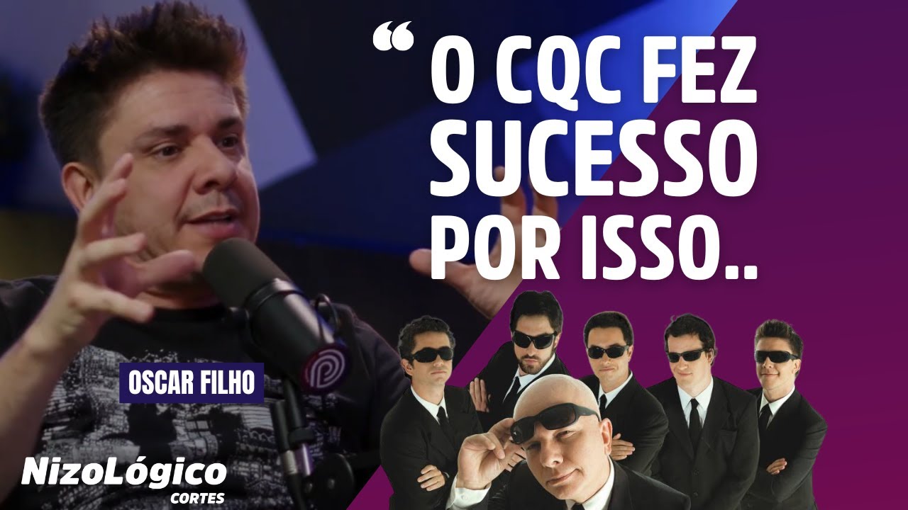 CQC MUDOU O HUMOR BRASILEIRO? OSCAR FILHO COMENTA - YouTube
