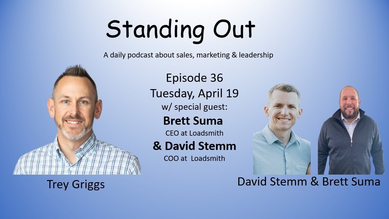Standing Out - Episode 36 with guests Brett Suma and David Stemm - YouTube