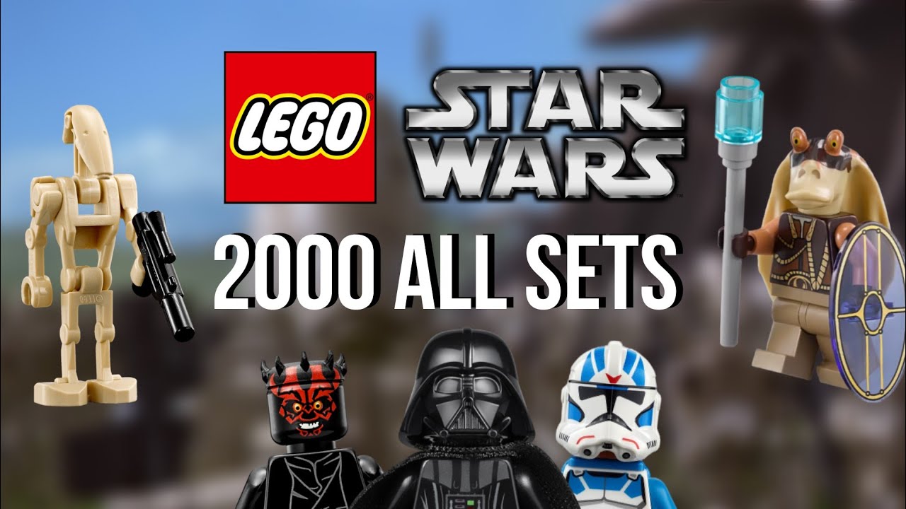 EVERY LEGO STAR WARS Set from 2000! - YouTube