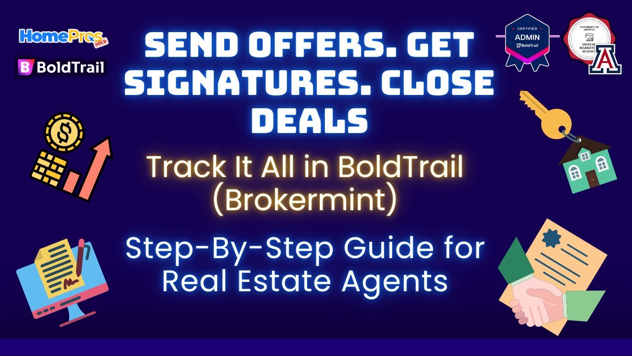 Write Offers, Merge Docs & Track It All in BoldTrail BackOffice. Tutorial for Real Estate Agents ...