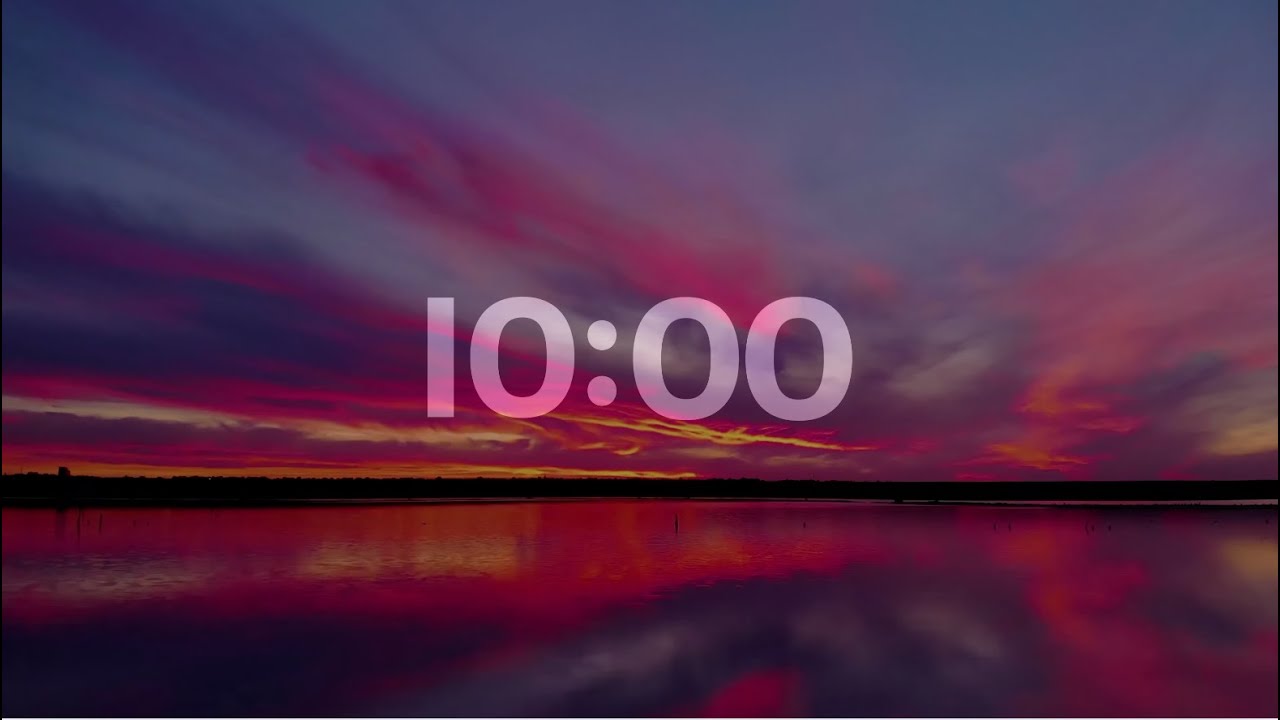 10 Minute Timer Countdown - Calm and Relaxing Music - YouTube