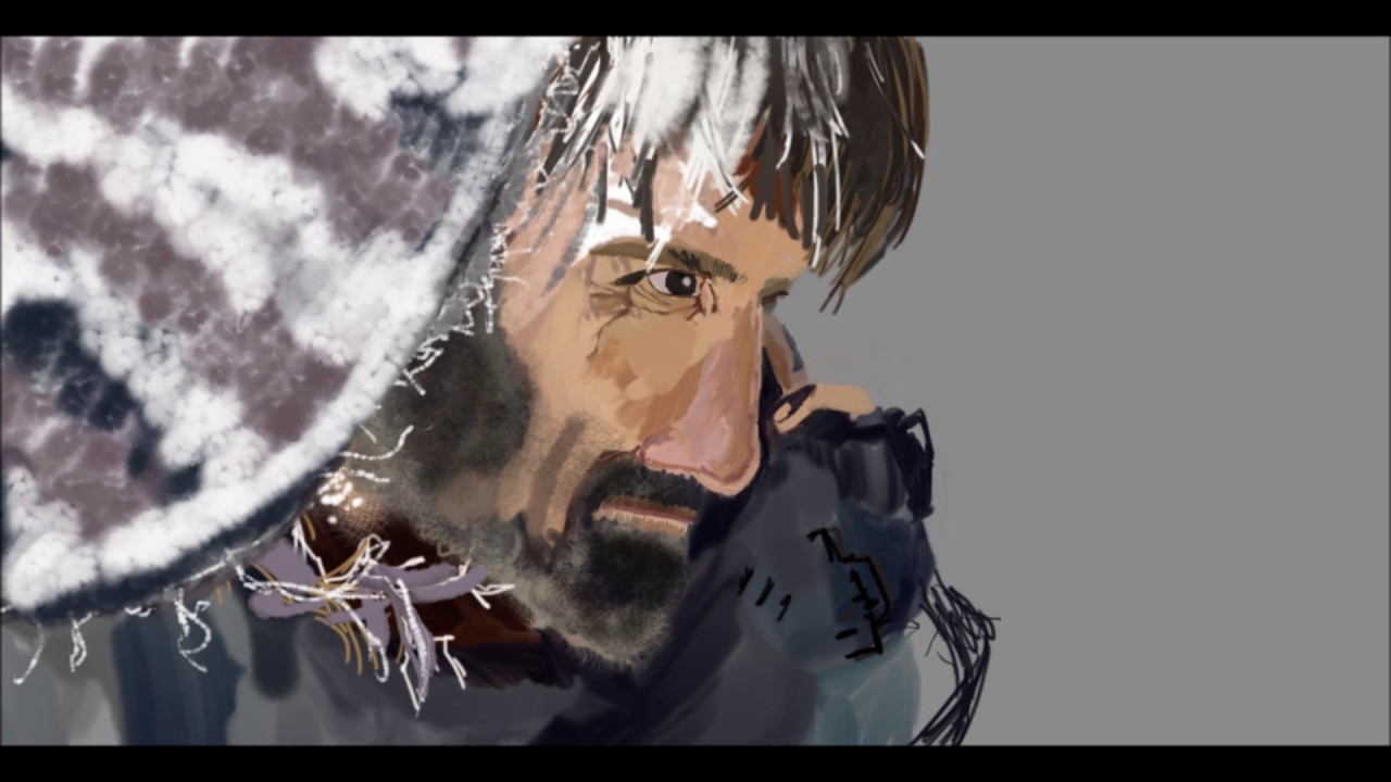 Speed Art Sharlto Copley |Agent Kruger Elysium - YouTube