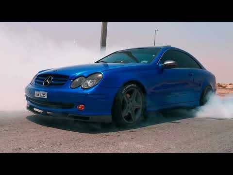 Mercedes CLK in Blue Wrap | VIP Line Auto Accessories