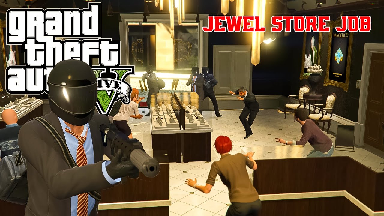 GTA 5 Jewel Store Job: The LOUD Version - Heist Unleashed ...