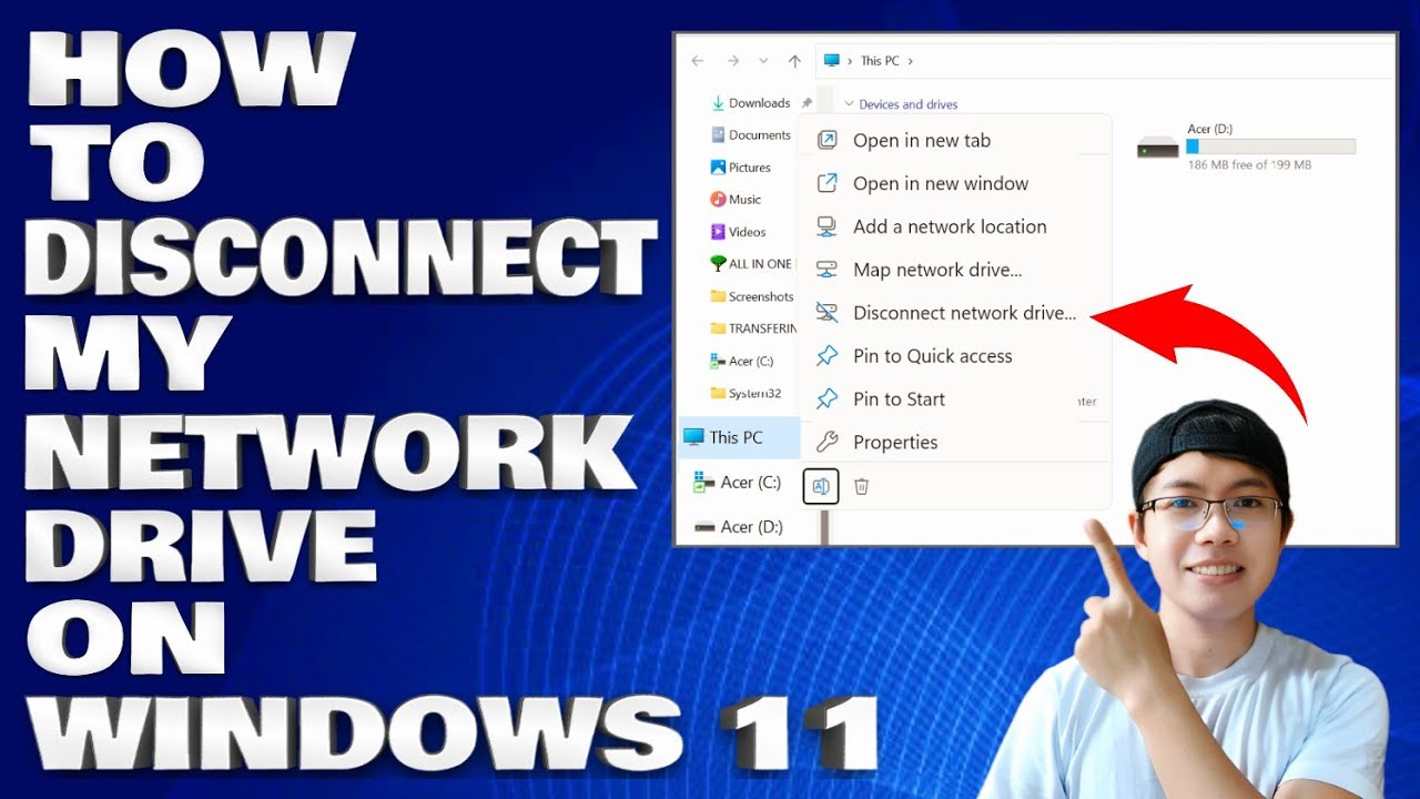 How To Disconnect My Network Drive on Windows 10/11 [Guide] - YouTube