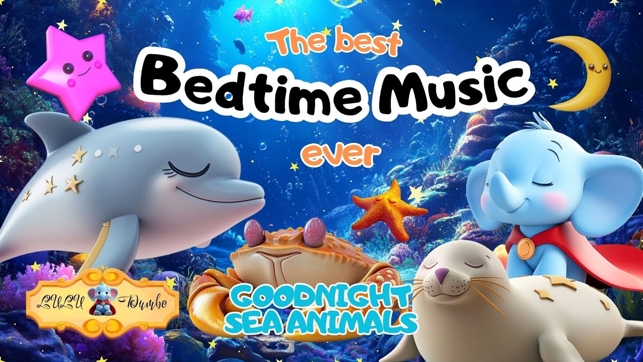 Good Night, Ocean Pals! 🐠🐳🌙 | Lulu's Underwater Lullaby 🐬🎶 | Best Kid's ...