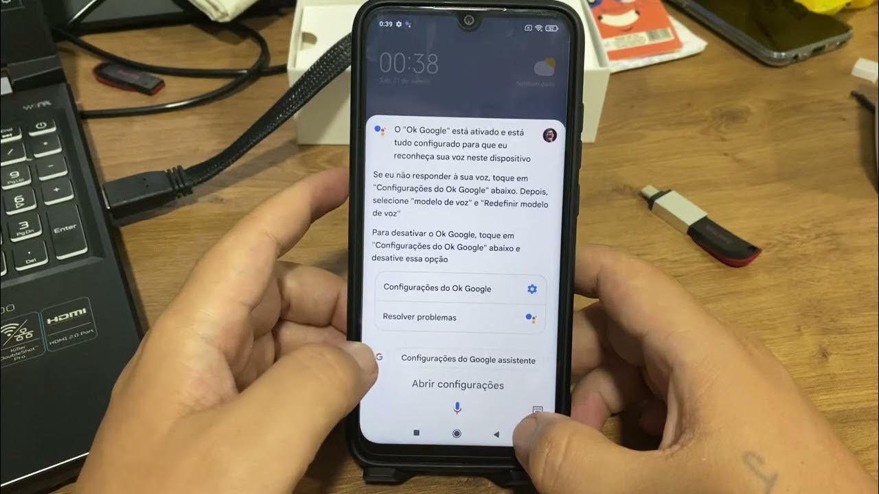 Como ativar o Google Assistente no Redmi Note 7 - YouTube