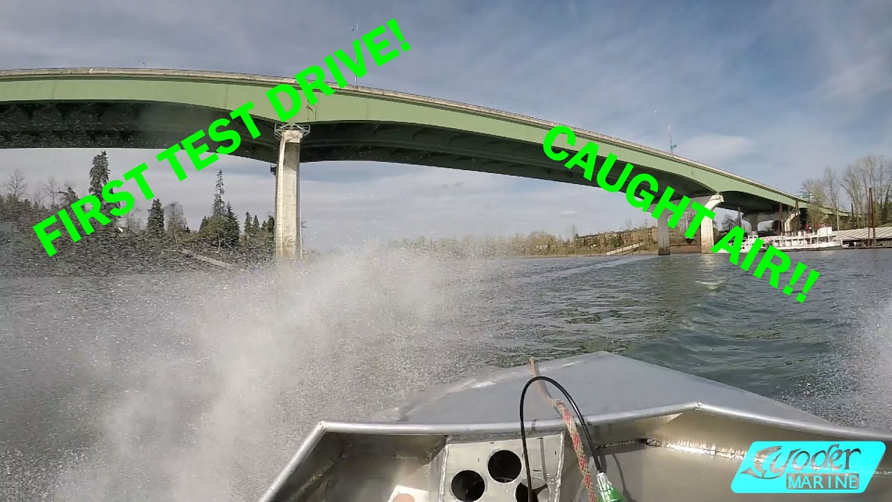 Mini Jet Boat FIRST TEST RUN - YouTube
