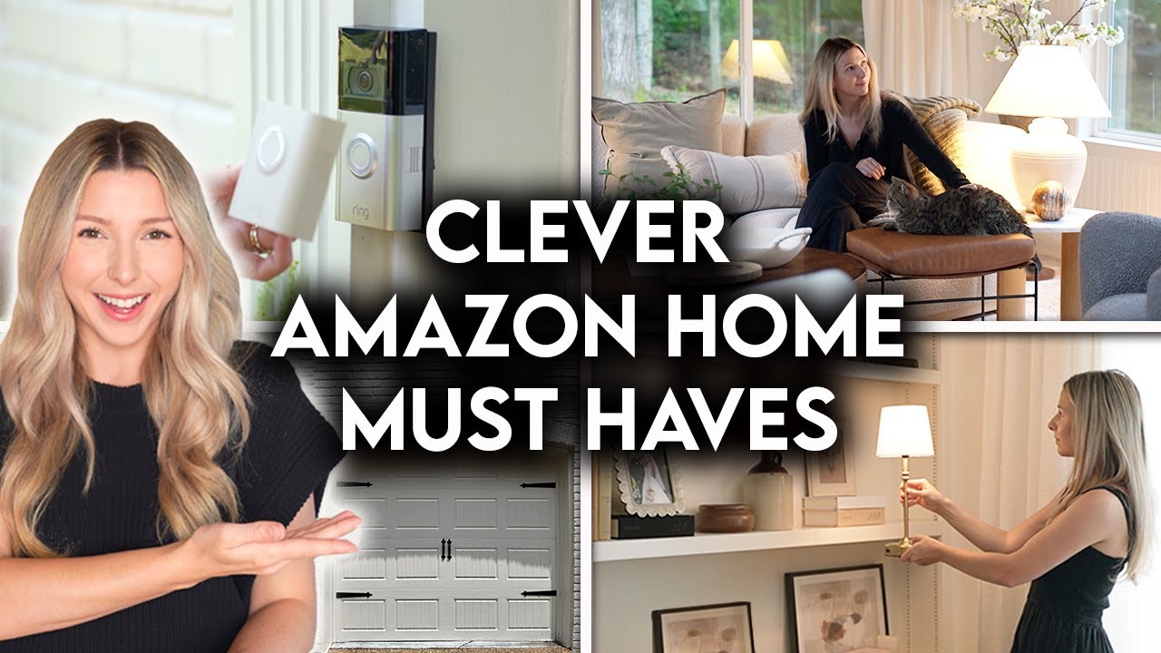 10 CLEVER AMAZON HOME MUST HAVES | HOME DECOR + HOUSEHOLD ESSENTIALS ...