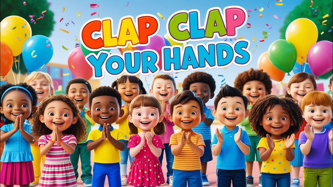 "Clap, Clap, Clap – Let's Dance & Have Fun! 🎉"|Magical Lullaby for Kids ...