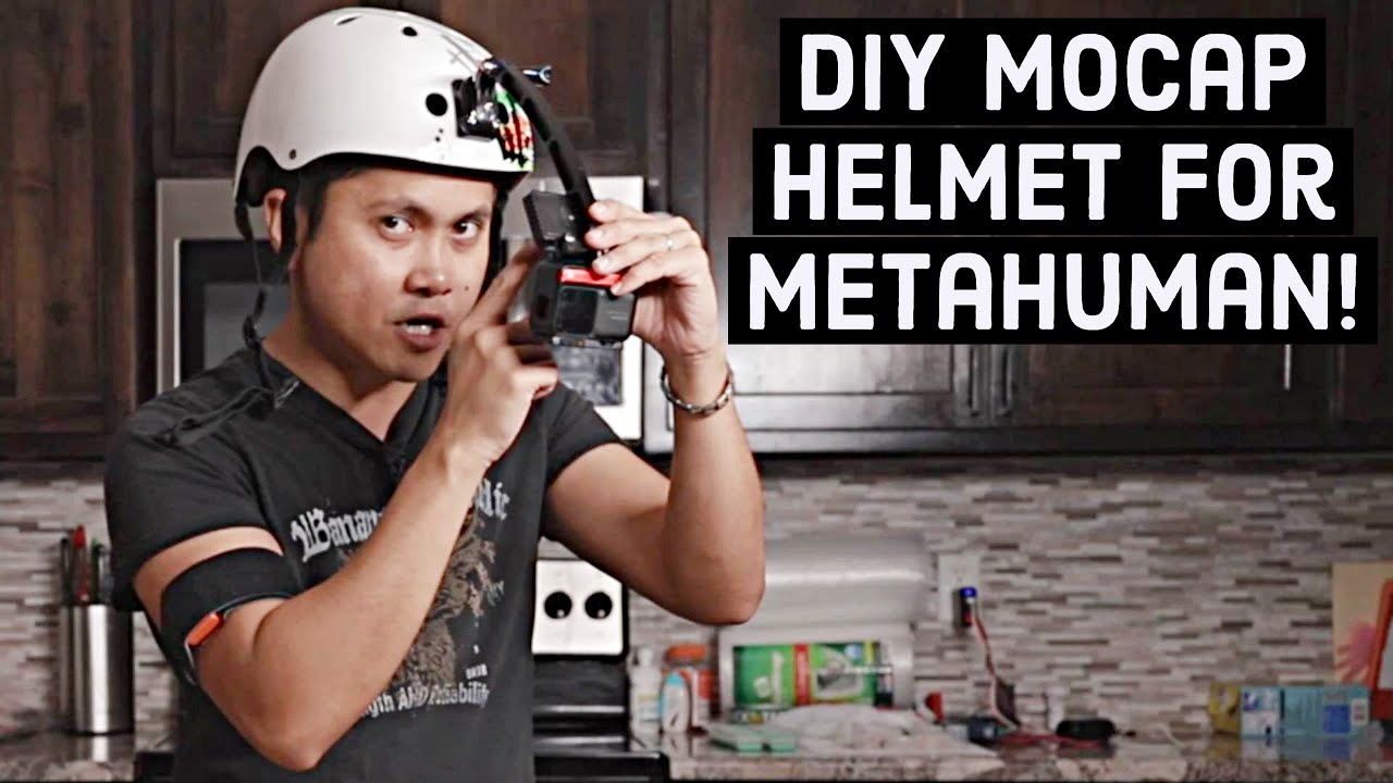 DIY Mocap Helmet for Unreal Engine 4 Metahuman - YouTube