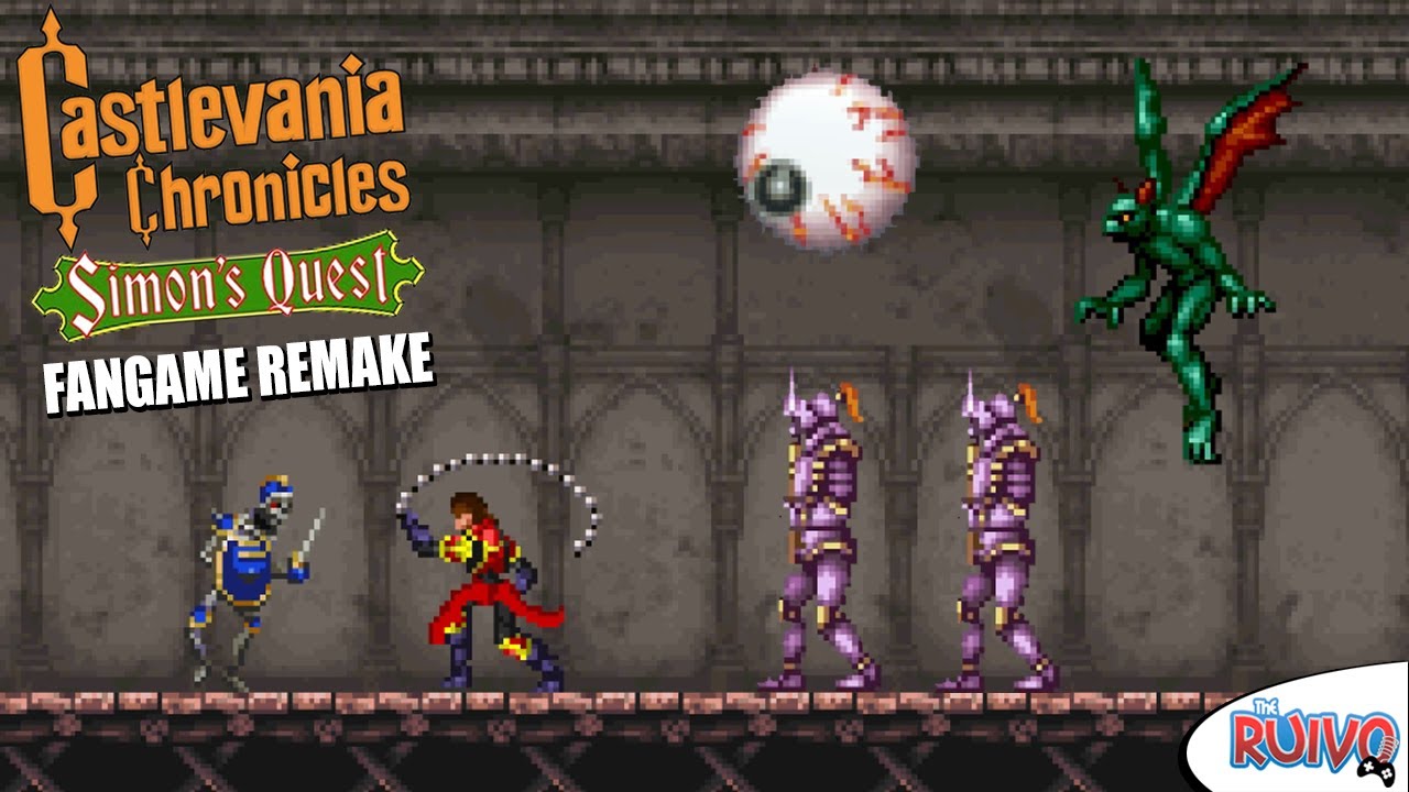 Castlevania Chronicles 2: Simon’s Quest - O INCRÍVEL Remake feito por ...