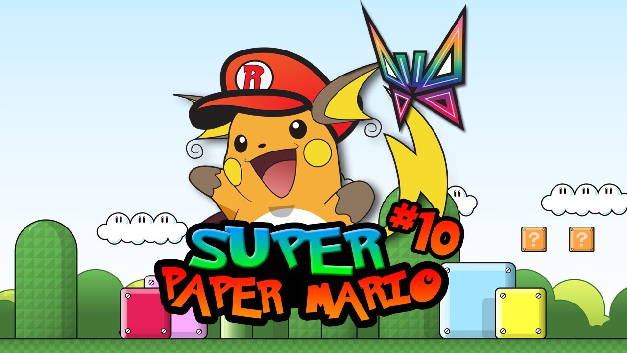 Super Paper Mario, Part 10, World 2-4 Mimi Spider Boss Quiz Stomp - YouTube