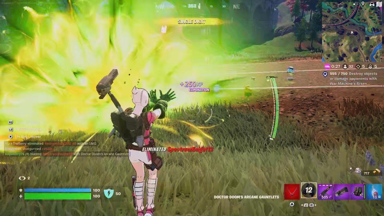 Zero Build Gameplay Fortnite Chapter 5 Season 4 - Doctor Doom’s Arcane ...