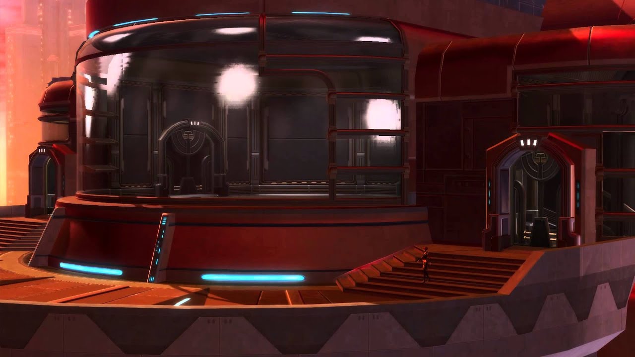 SWTOR Coruscant Stronghold Intro - YouTube