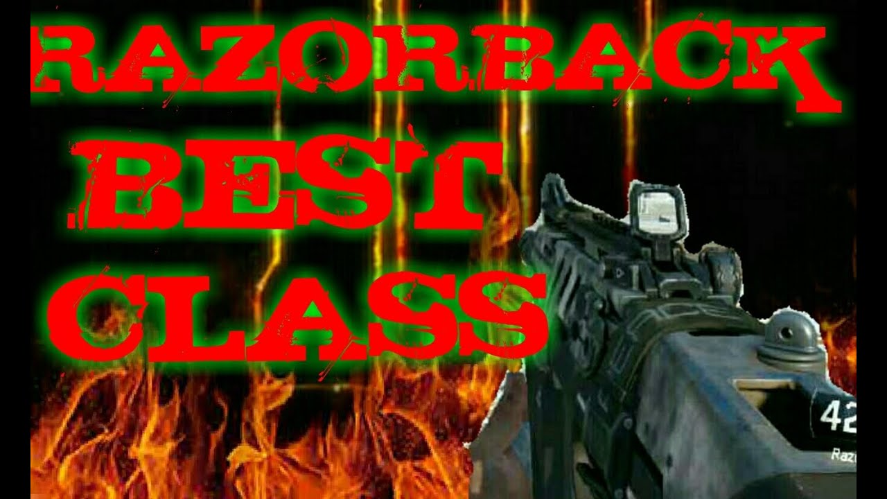 "RAZORBACK BEST CLASS"bo3 my best class setup for the razorback smg ...