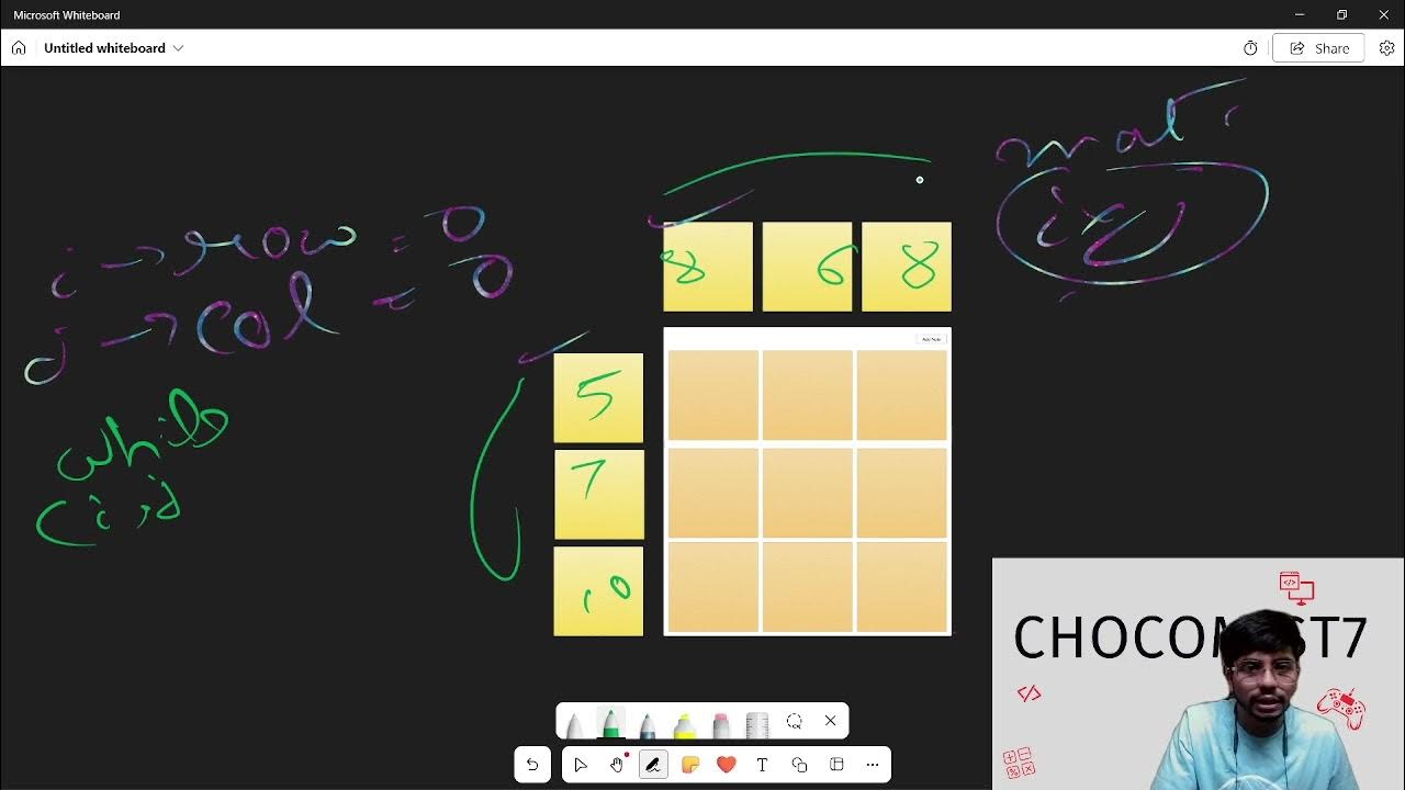 Find Valid Matrix Given Row And Column Sums Leet Code Daily Problems Youtube