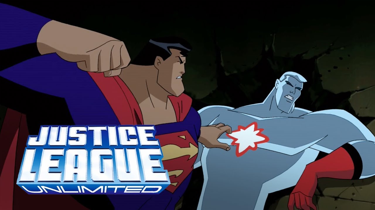 Captain Atom vs Superman | Justice League Unlimited - YouTube