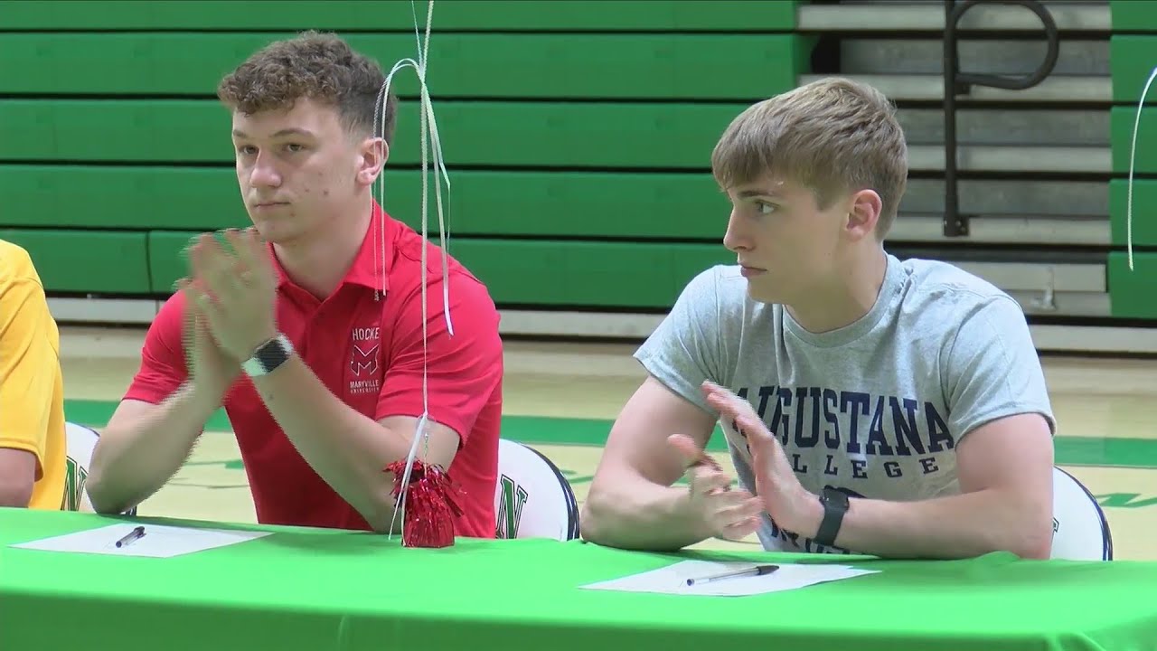 Alleman Signing Day April 14, 2023 - YouTube