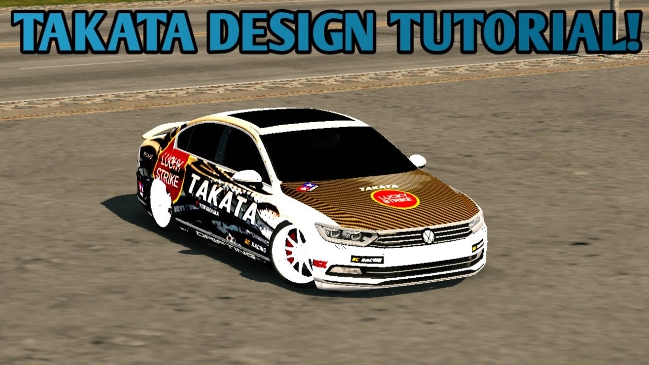 Car Parking Multiplayer | How To Make a Takata Design For Any Cars ...