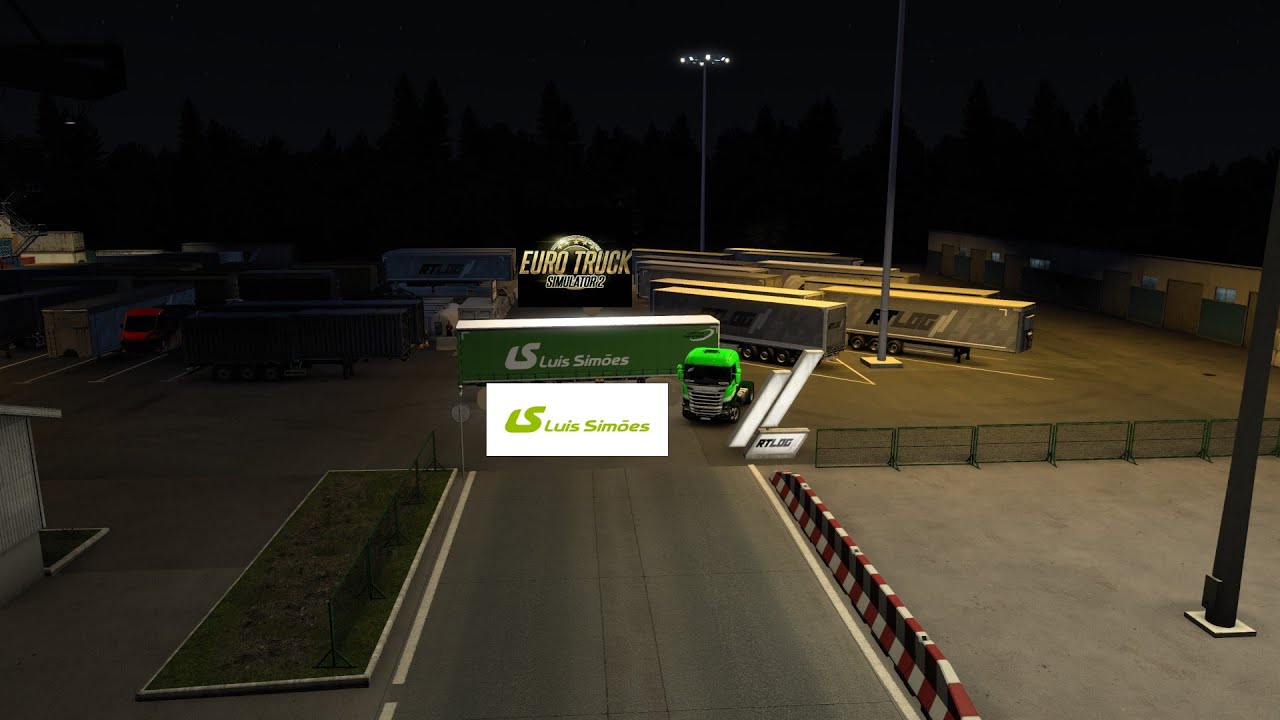 Euro Truck Simulator 2 | Vamos Fazer Kilometros para a VTC Luis Simões - YouTube