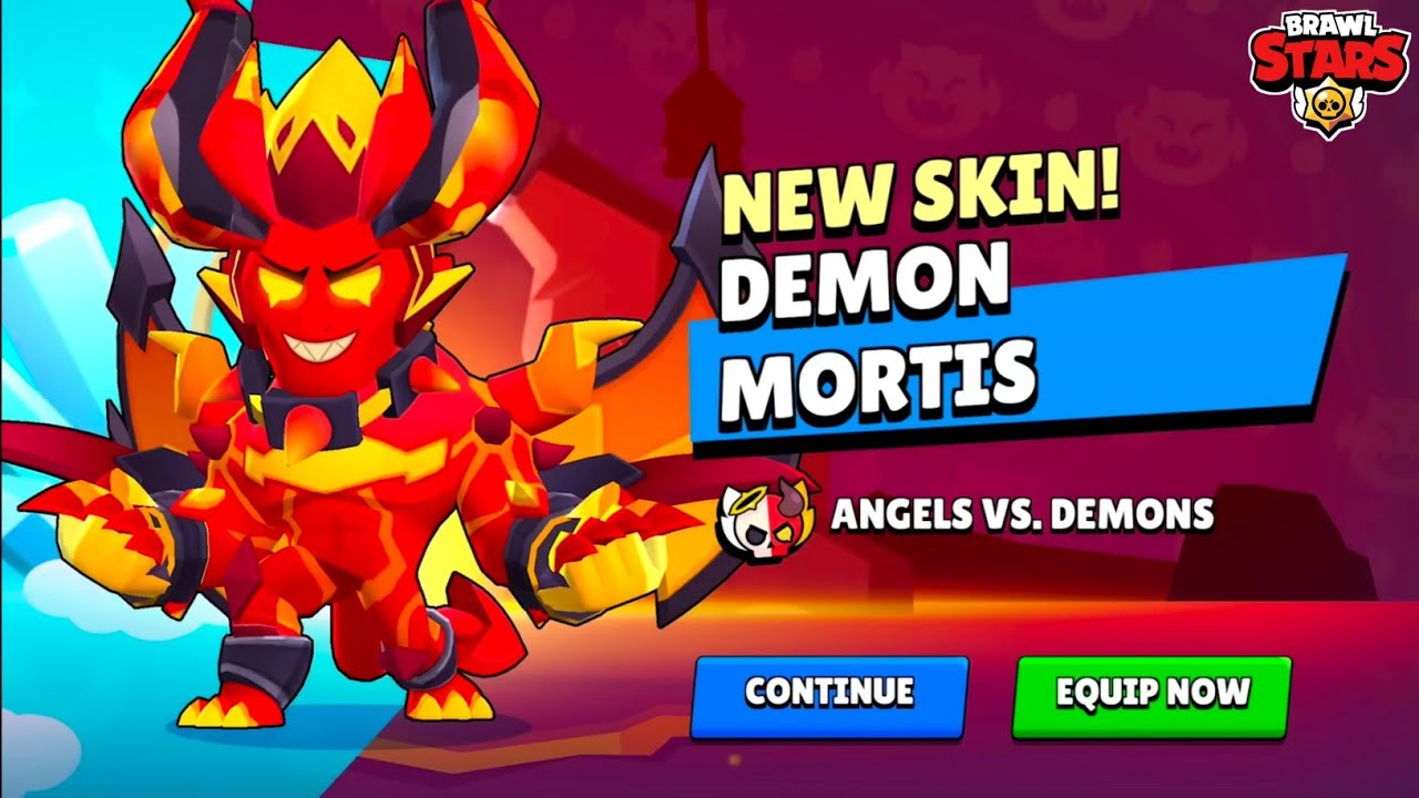 New Skin Demon Mortis || Brawl Stars - YouTube