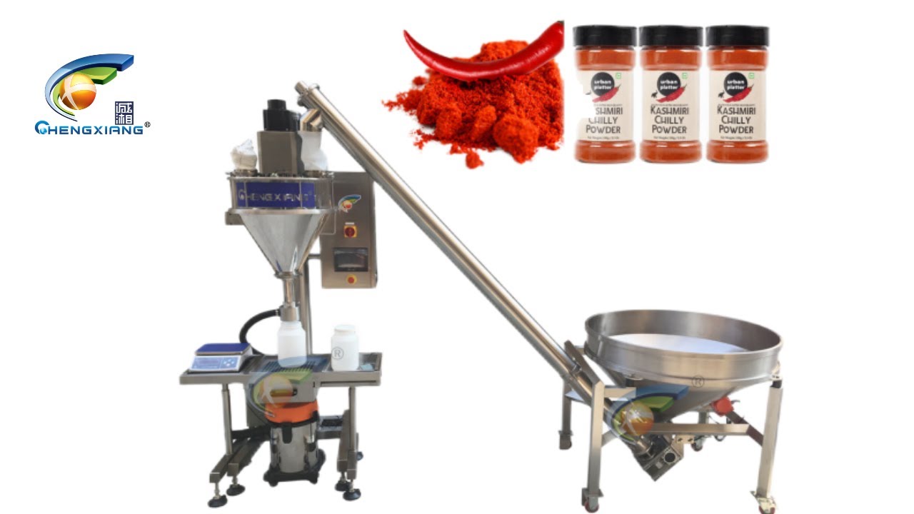 CX-LB2 Manual auger powder filling machine | Semi-automatic powder ...