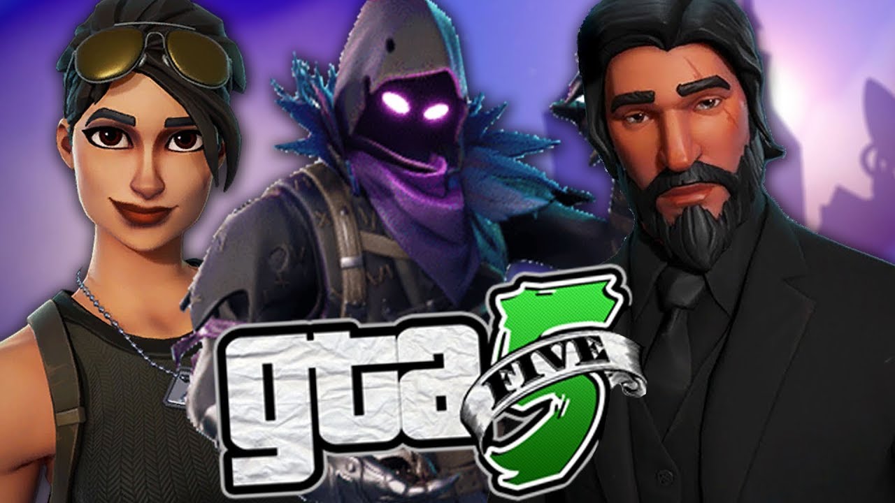 FORTNITE NO GTA 5 - GTA V PC MOD - YouTube