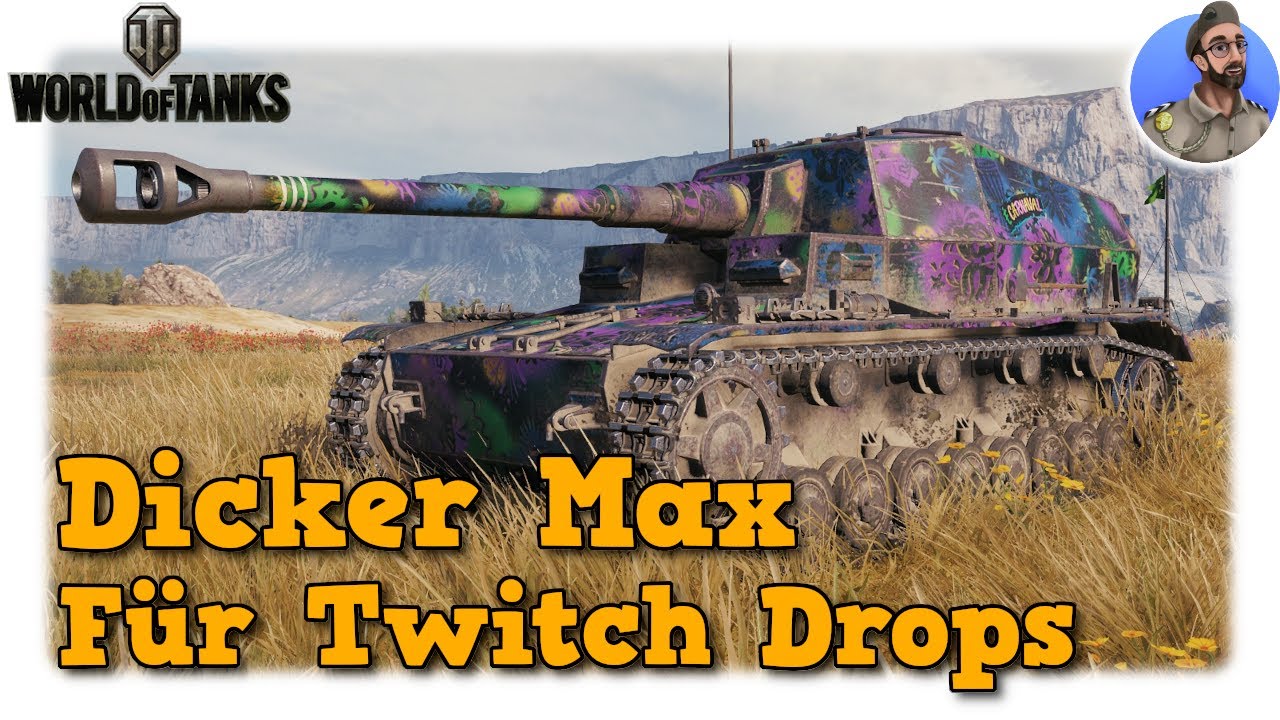 Twitch Drops Panzer - Dicker Max - World of Tanks - YouTube