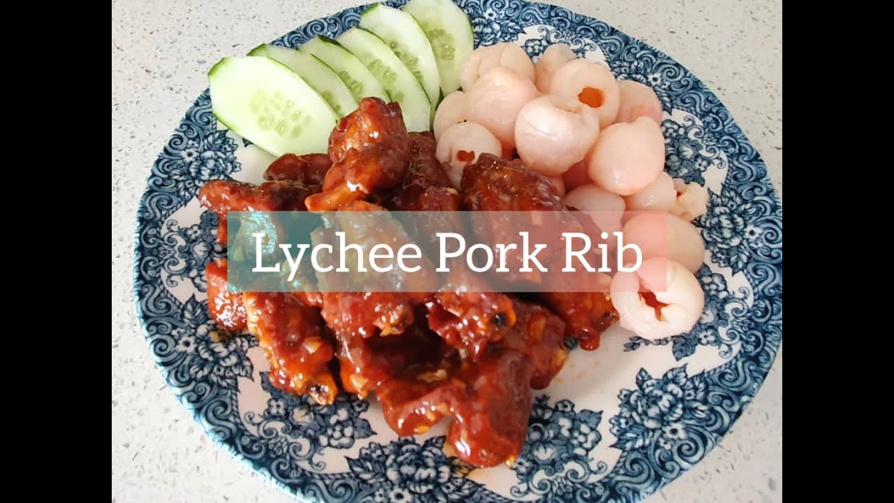 Fruity Lychee Pork Ribs - YouTube