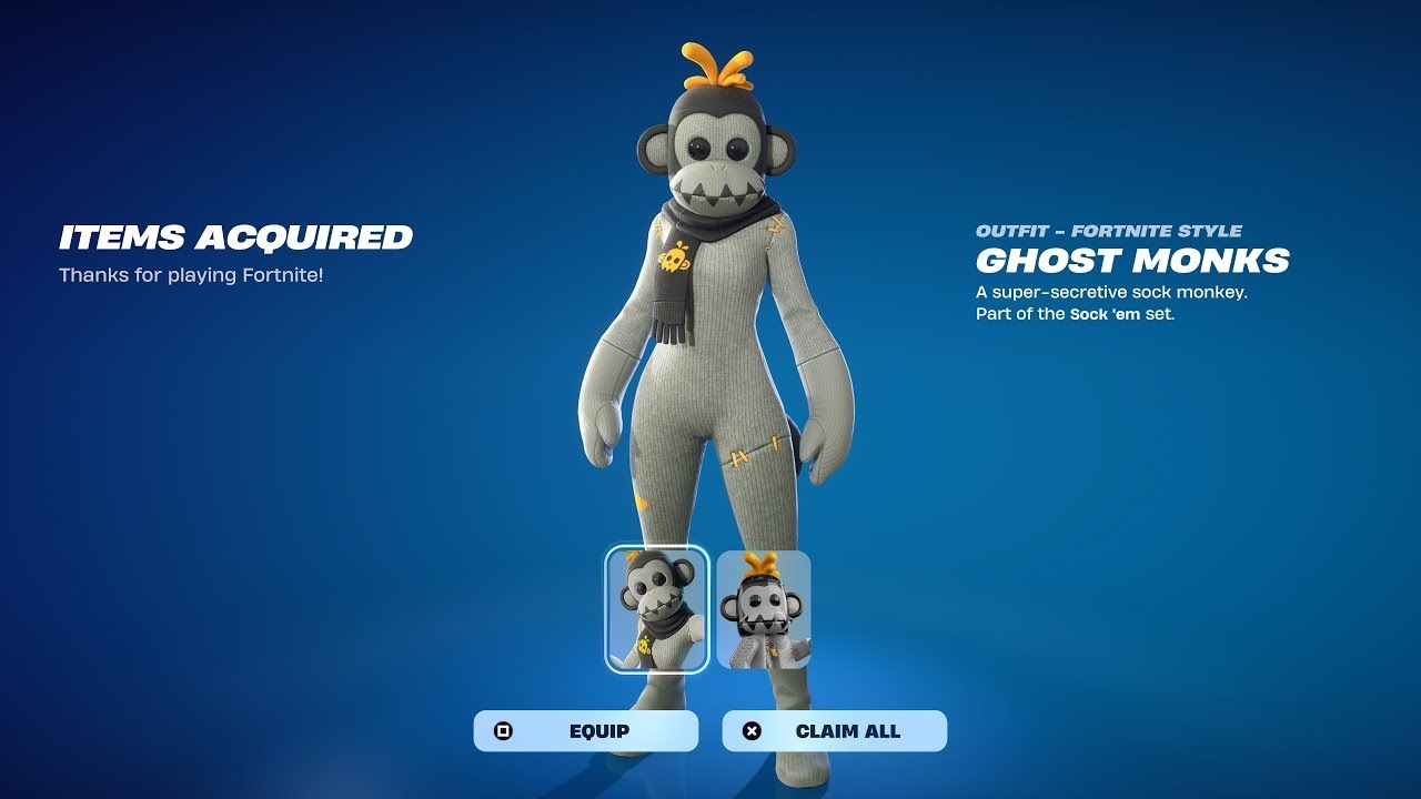 How To Unlock The Ghost Monks Skin in Fortnite - YouTube