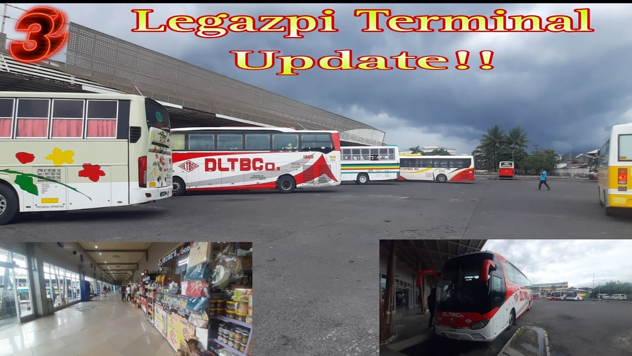 Update sa Pamasahe,Ruta at alis ng Bus sa Legazpi Grand Terminal - YouTube