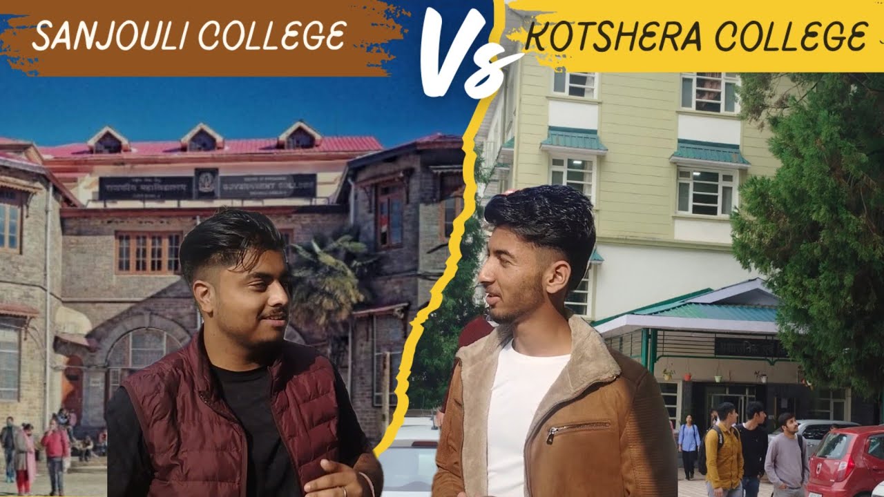 Aaj to kotshera college vs sanjouli college ho gya🤨 - YouTube