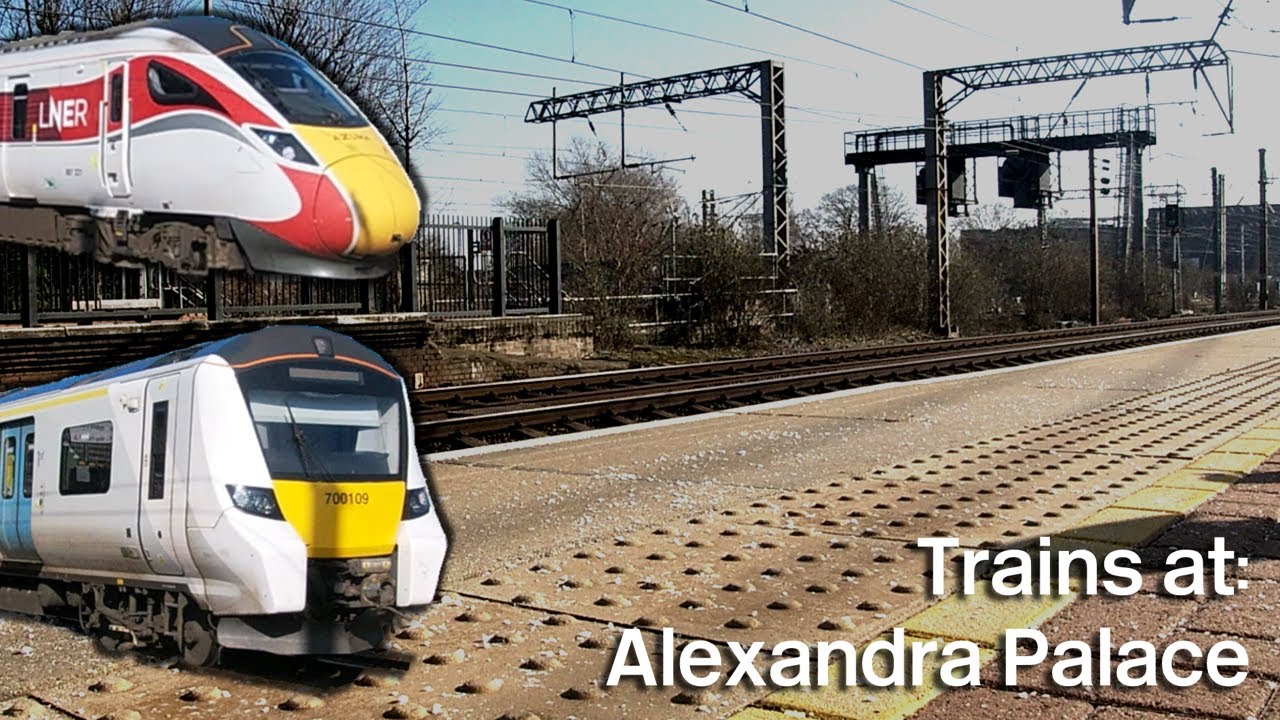 Trains at: Alexandra Palace | 13/02/2023 - YouTube