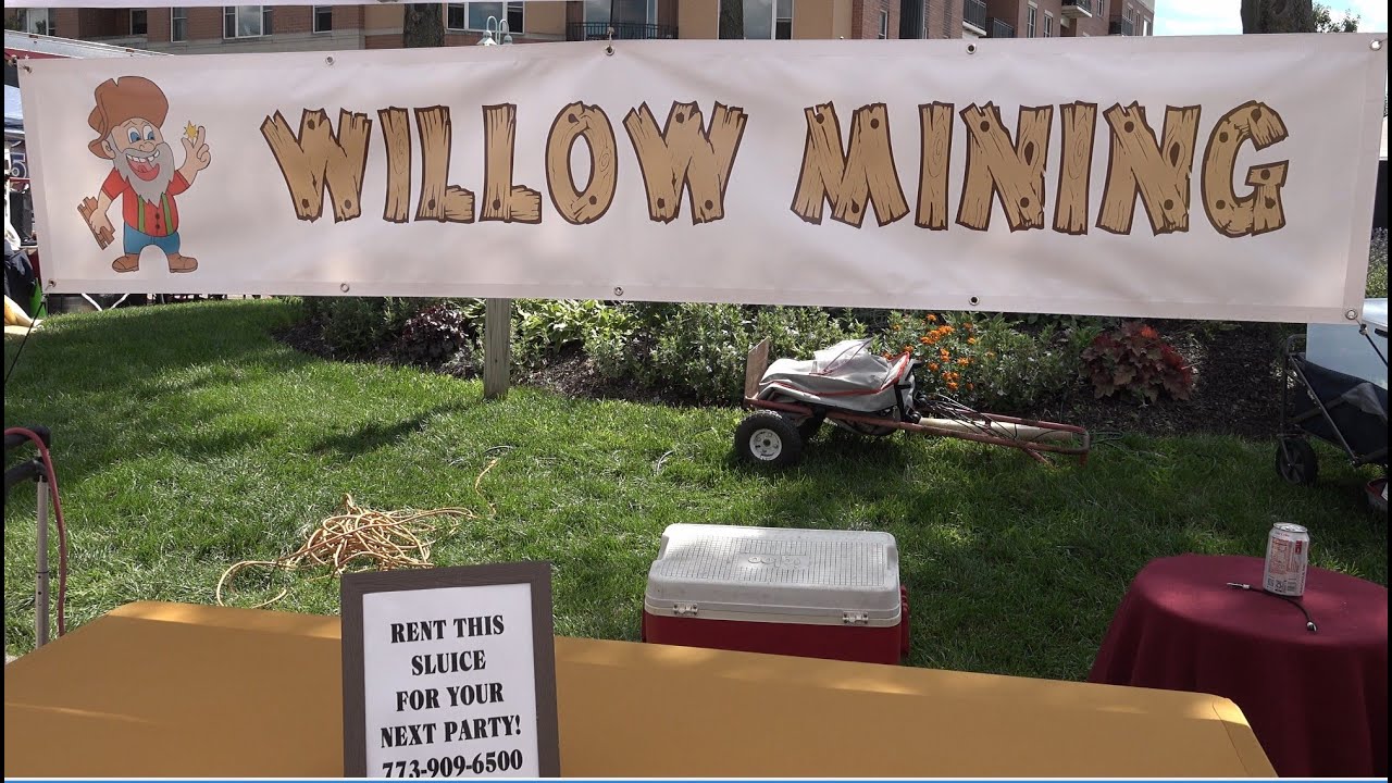 Willow Mining Sluice - YouTube