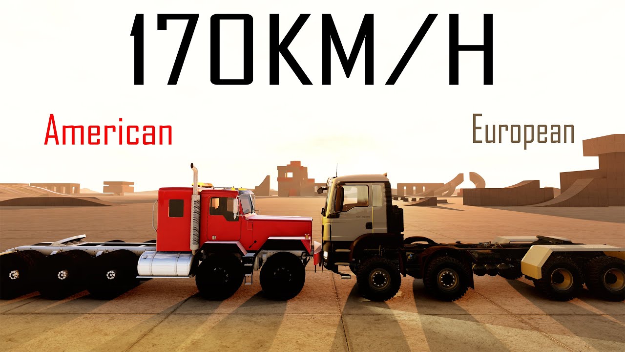 MAN VS Gavril B-Series | Beamng.Drive😱 - YouTube