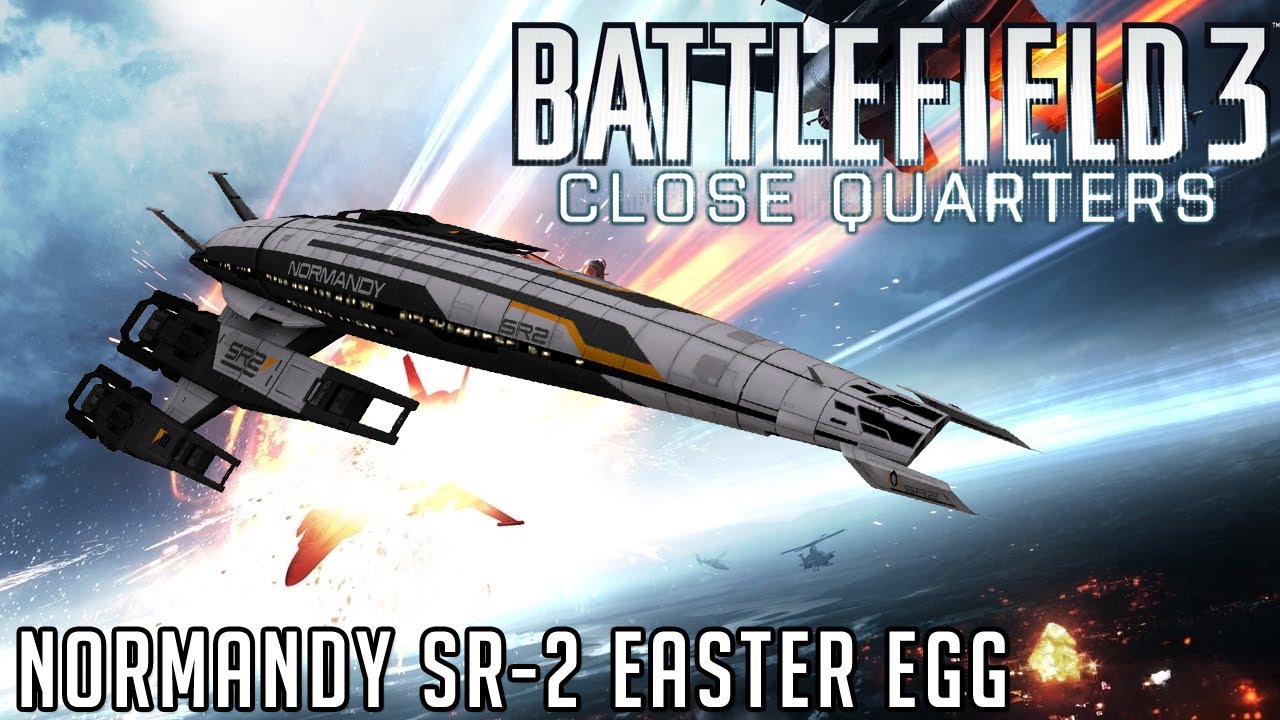 Battlefield 3 - Normandy SR-2 Easter Egg - YouTube