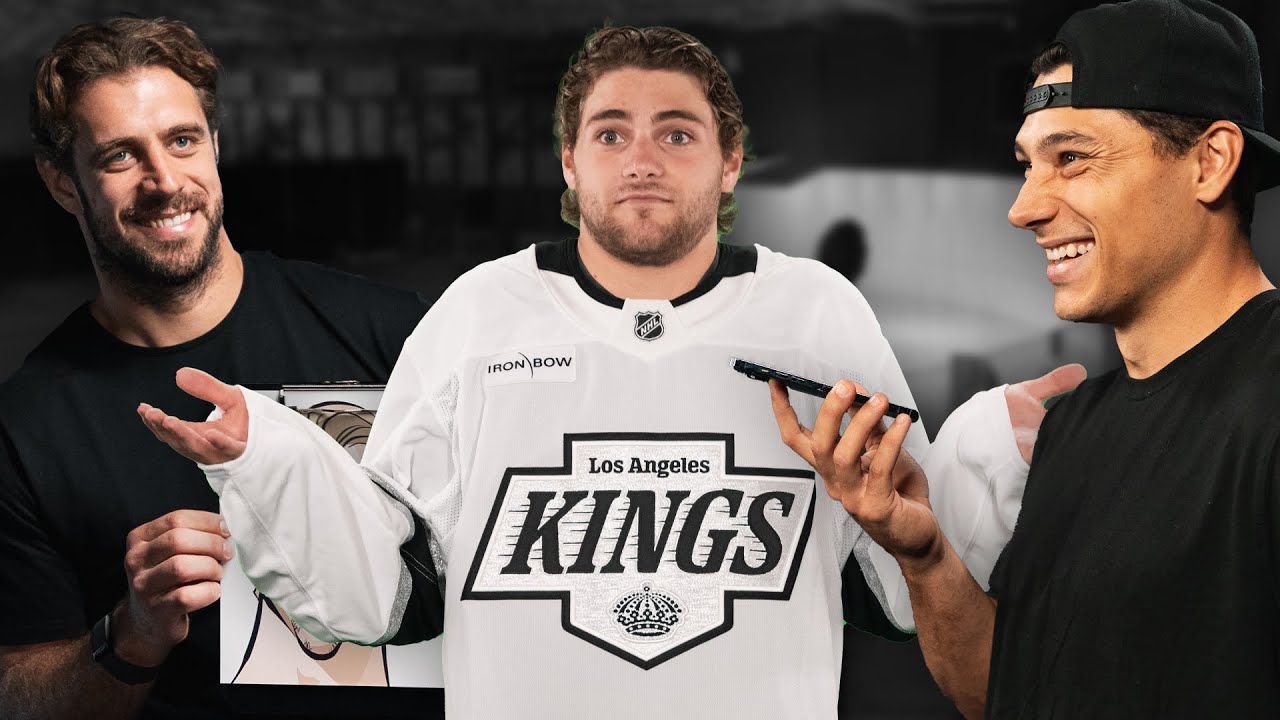 Go Behind the Scenes with the LA Kings on Media Day! - YouTube