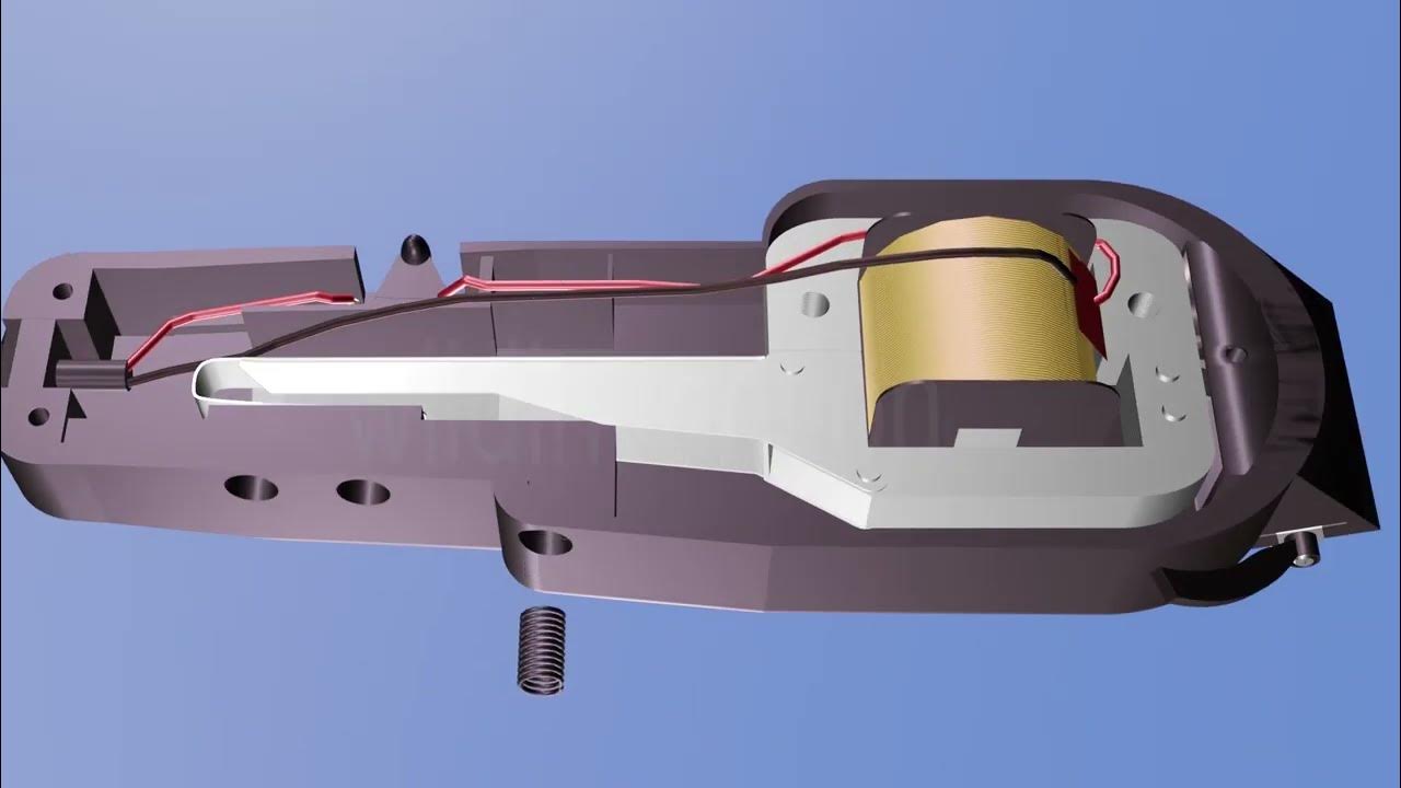 how an electric hair clipper works - YouTube