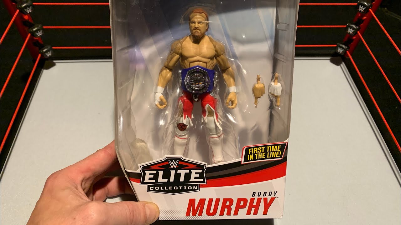 Mattel WWE Elite 72 Buddy Murphy unboxing and review - YouTube
