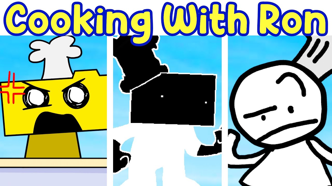Friday Night Funkin': Vs Cooking With Ron (ft.Bob) Ron Animation/FNF ...