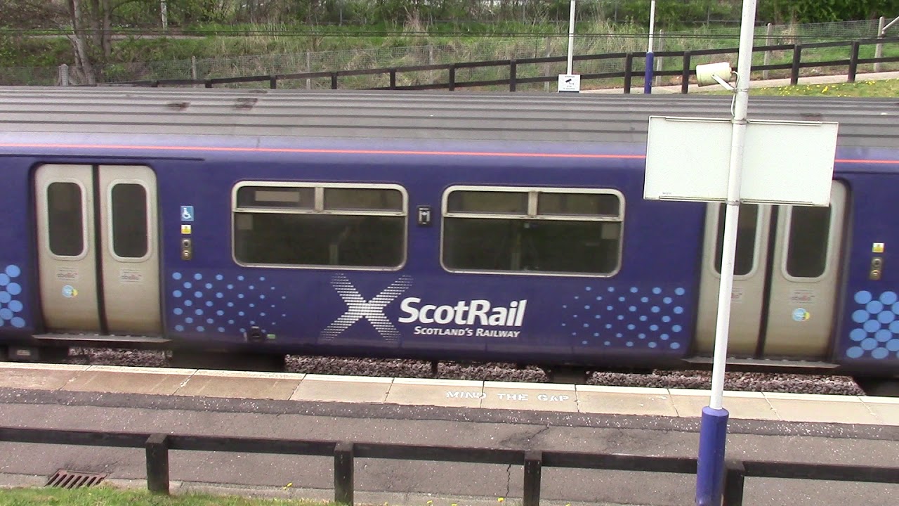 ScotRail train at Greenfaulds station. - YouTube