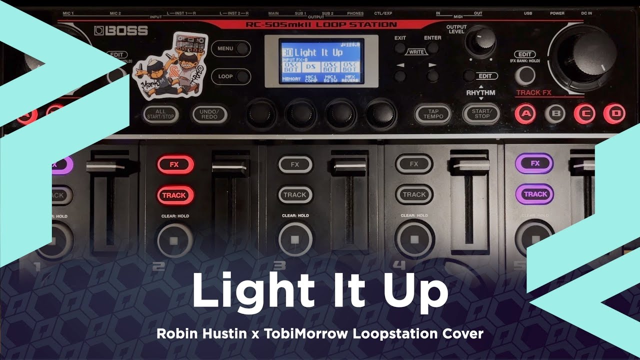 【Operation Video】Robin Hustin x TobiMorrow - Light It Up | Loopstation cover - YouTube