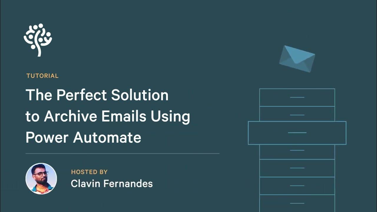 The Perfect Solution to Archive Emails Using Power Automate - YouTube