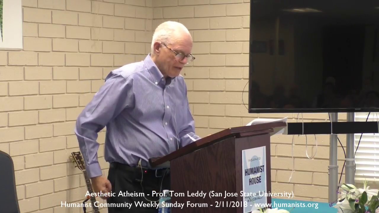Aesthetic Atheism - Prof. Tom Leddy - YouTube